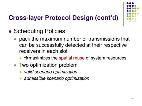 Joint Scheduling And Power Control For Wireless Ad Hoc Networks Ppt