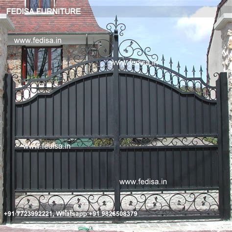 Double Door Iron Gate Design Modern Iron Fence Foldable Gate Design Plai Gate Design Iron Gate