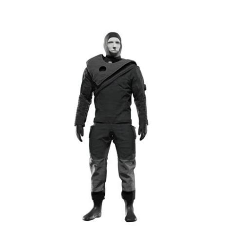Dive Drysuit SL 01 SEAL Drysuits With Hood One Piece Long Sleeve
