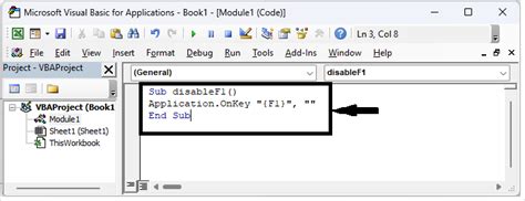 How To Disable F Help Key In Excel