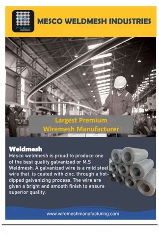 Machine Guard Mesh At Best Price In Chhatral By Mesco Weldmesh