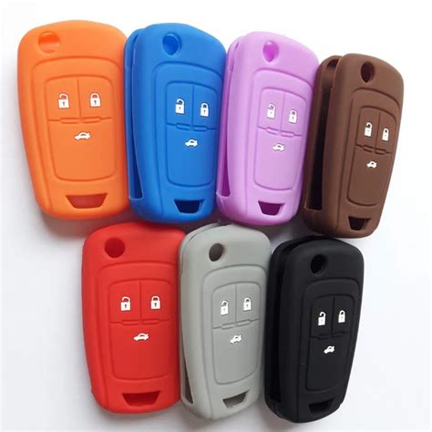 30pcs FOB Protecting Bag Silicone Remote Flip Key Cover For Chevrolet