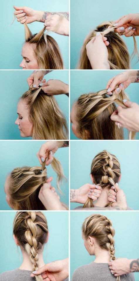 Einfache Flechtfrisuren 110 Coole Ideen Und Anleitungen Braided Crown Hairstyles Long Hair