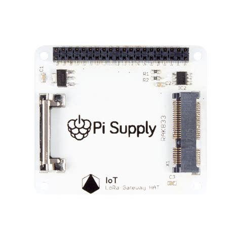 IoT LoRa Gateway HAT For Raspberry Pi 868MHz Rapid Electronics