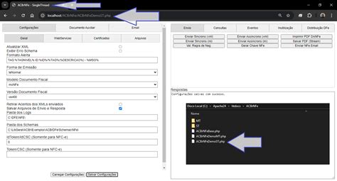 Programas De Exemplo Em Php Utilizando Ffi Para Consumo Das Bibliotecas