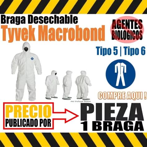 Braga Tyvek Desechable Traje Bioseguridad En Venta En Caracas
