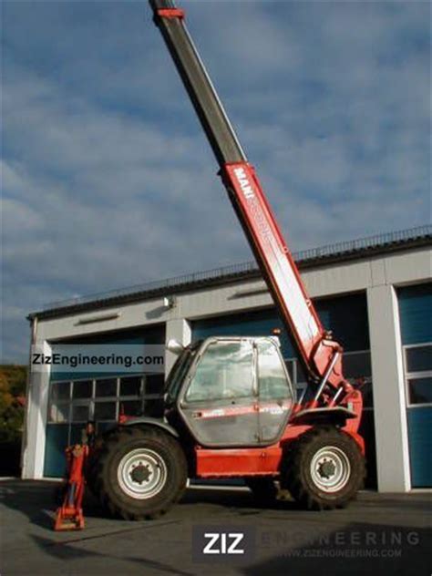 Manitou Telehandler MT SLT Turbo X X TO Rough Terrain Forklift Truck Photo And Specs