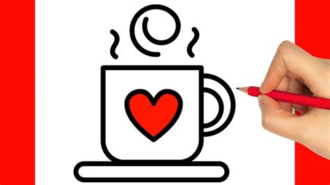 Comment Dessiner Une Tasse De CafÉ Youtube