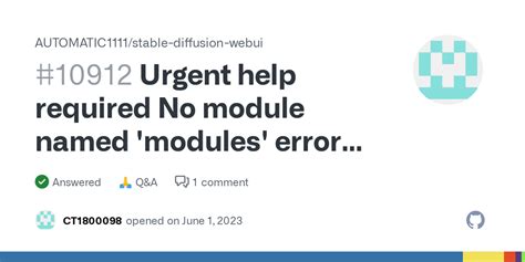 Urgent Help Required No Module Named Modules Error Despite The