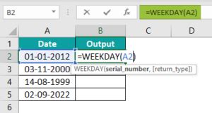 WEEKDAY Function In Excel Formula Examples How To Use
