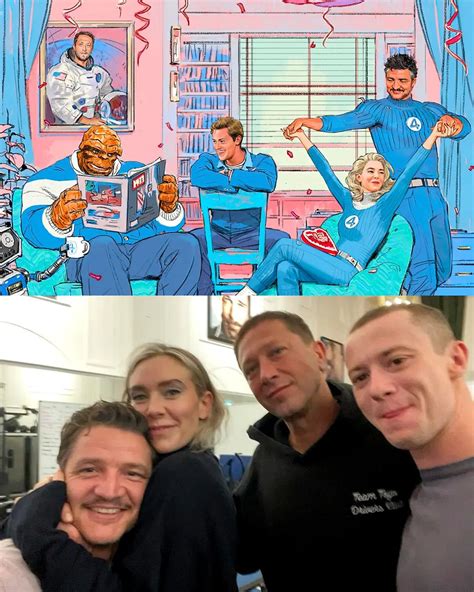 Pedro Pascal Shares New Photo With ‘fantastic Four Cast Members
