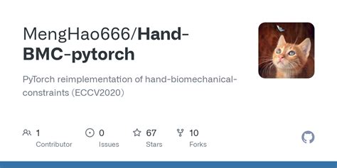 GitHub MengHao Hand BMC Pytorch PyTorch Reimplementation Of Hand Biomechanical Constraints