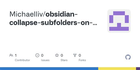 Github Michaelliv Obsidian Collapse Subfolders On Parent Collapse
