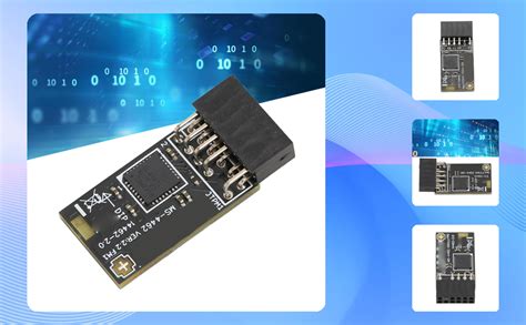 Tpm 2 0 Module Tpm Spi Module 12pin Encryption Security Module With Slb 9672 For