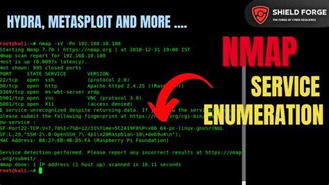 Master Nmap Network Service Enumeration Step By Step Guide Youtube