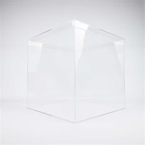 Perspex Box With Lid Wrap It