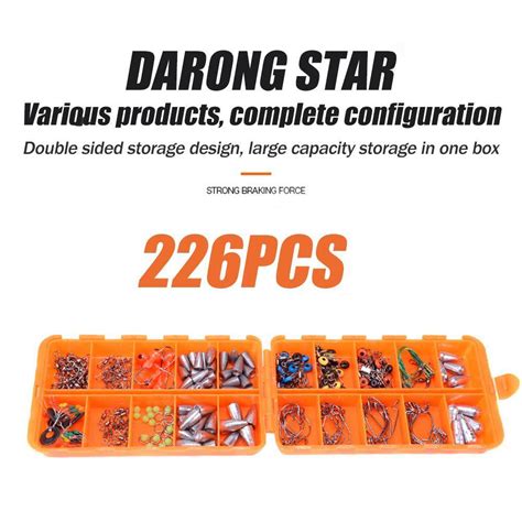 226 Pcsset Fishing Tackle Boxes Kit Fishing Tackl Vicedeal