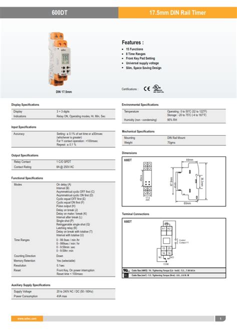 Catalog Timer On Delay Selec 800sq A Điện City