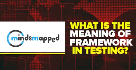 Framework In Testing MindsMapped
