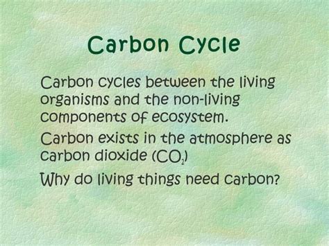Nutrient Cycles Presentation Ppt
