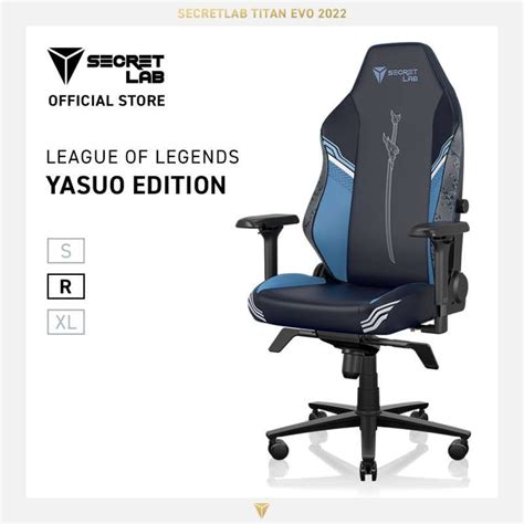 Promo Secretlab Titan Evo Kursi Gamingleague Of Legends Yasuo Ukuran