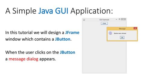 A Simple Java Gui Applicationpptx