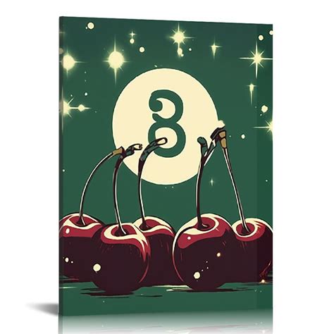 Werpe Trendy Retro Feeling Lucky You Girl Syndrome 8 Ball Queen Dice