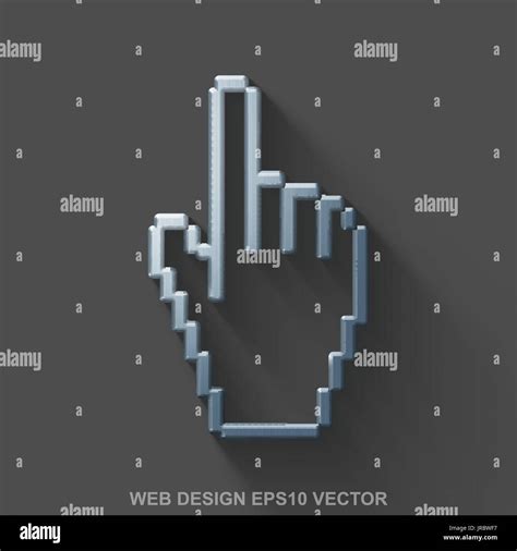 D Hand Shape Mouse Cursor Hi Res Stock Photography And Images Alamy