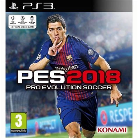 Pes 2018 Ps3 Pro Evolution Soccer 18 Playstation 3 5999 Zł Stan