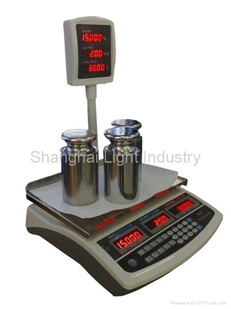 Electronic Price Computing Scale QC PL LED Light China