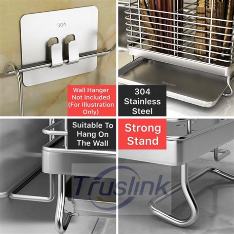 High Quality SUS Stainless Steel Knife Fork Spoon Holder Kitchen