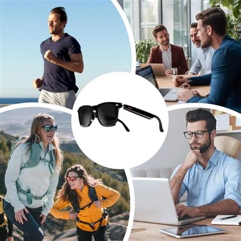 Wireless Smart Wearable Display Glassesanswer And End Calls Audio