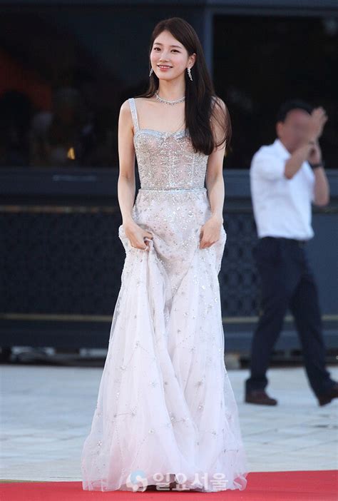 [is포토 청룡시리즈어워즈] 배수지 입장에 와~ 수지다 수지~