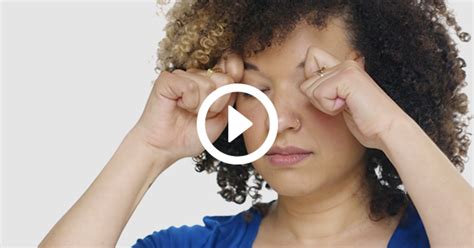 Allergies Giving You A Major Headache Try This Handy Sinus Massage Trick