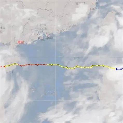 台风“圆规”已登陆海南琼海市 电白区大风影响持续仍有大到暴雨风力