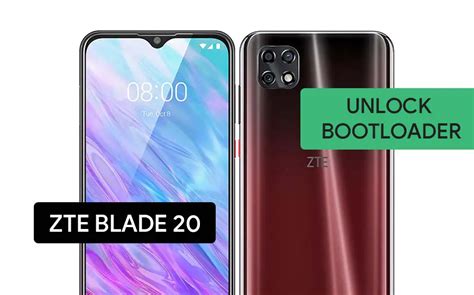 How To Unlock Bootloader On ZTE Blade 20 Fastboot ADB