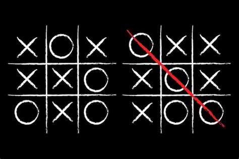 Premium Vector Tic Tac Toe Game