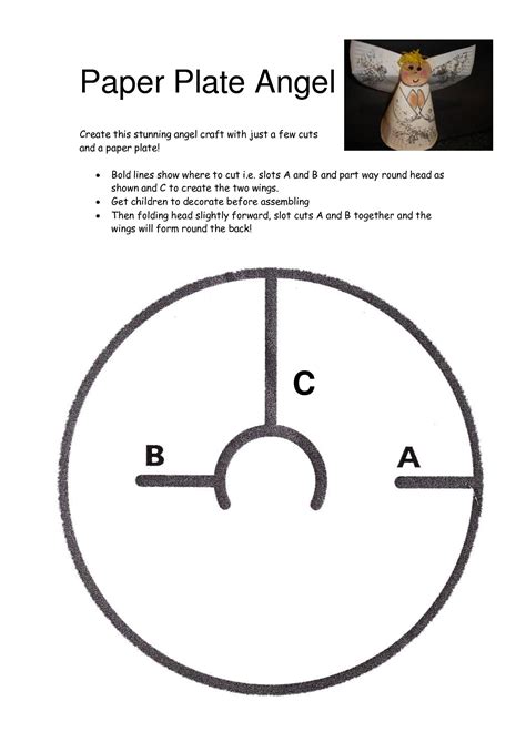 Free Printable Christmas Angel Templates