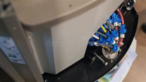 Professional Colorimeter Measuring Screen Patches For Precision Calibration Stock Video Video