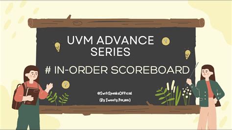 In Order Scoreboard Switispeaksofficial Uvm Sv Semiconductor Vlsi