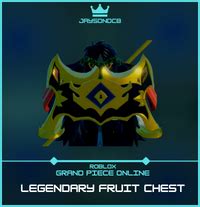 5x Legendary Fruit Chest GPO Roblox Grand Piece Online ID