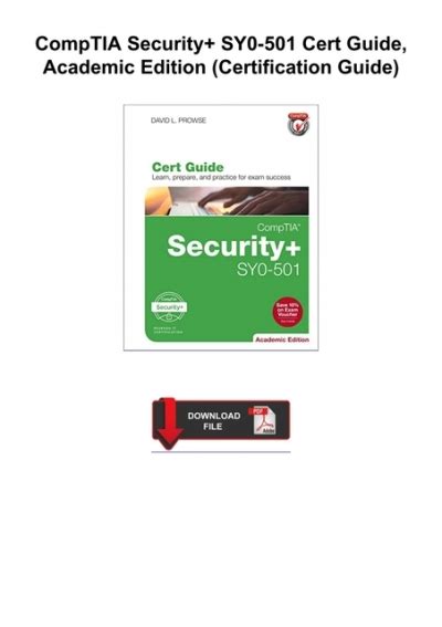 PDF READ CompTIA Security SY0 501 Cert Guide Academic Edition