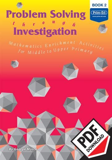 Problem Solving Through Investigation Book 2 Ebook Ric Publications