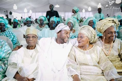 Mint Green And Silver Yoruba Traditional Wedding At Kfa Events Centre