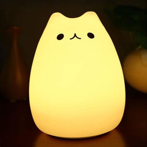 아이방 실용적인 N72037467c7 실리콘 고양이 터치등 수면등 취침등 거실 홈플러스 택배배송