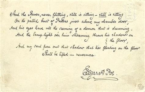 Edgar Allan Poe The Raven Genius