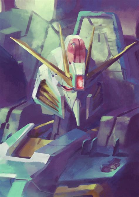Ex S Gundam Gundam And 1 More Drawn By Molai Danbooru