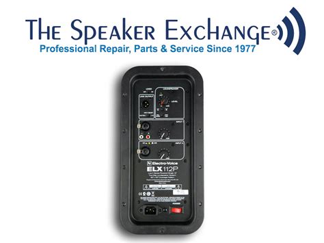 Ev Electro Voice Elx112p Amplifier F 01u 174 478 Ebay