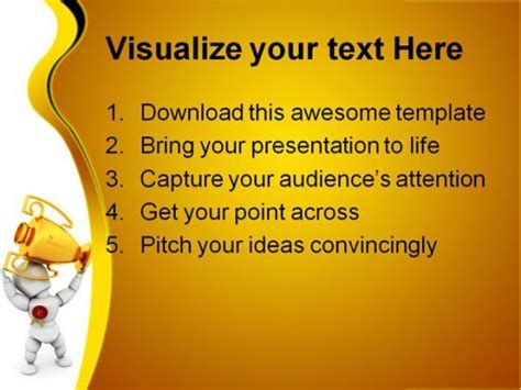 Winner Business Powerpoint Templates And Powerpoint Backgrounds 0211