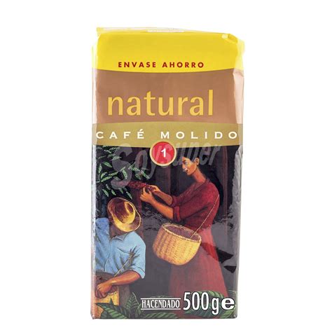 Hacendado Cafe Molido Natural N Suave Y Aromatico Paquete G
